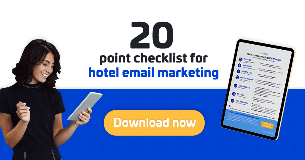 20 point checklist for hotel email marketing - For-Sight